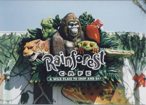 Rainforest Café - 5000 South Arizona Mills Circle - Tempe, Arizona ...