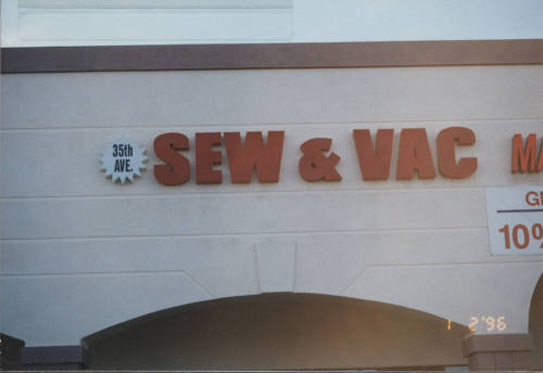 35th Ave. Sew & Vac - 9920 South Rural Road, Tempe, Arizona – Works ...