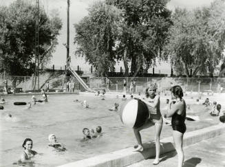 Tempe Beach Pool & Bath House in the 1950s – Works – Tempe History Museum