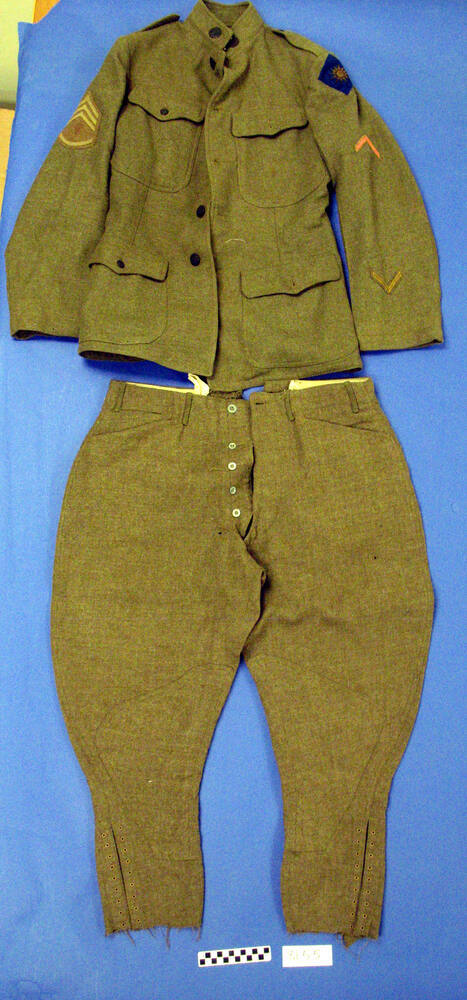 Field Uniform -- 40th Infantry Division -- World War I – Works – Tempe ...