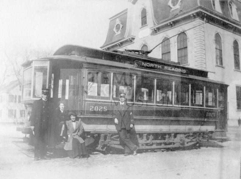 North Reading trolley car 2025 with crew and several passengers – Works ...