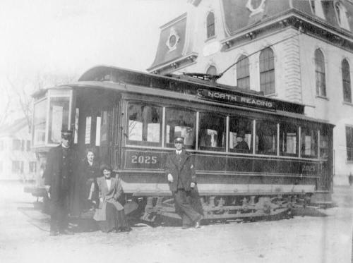 North Reading trolley car 2025 with crew and several passengers – Works ...