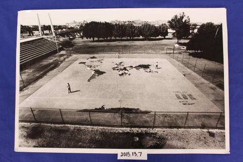 Guiness Record Photograph of Largest World Map by McClintock Map Makers ...