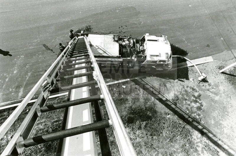 Tempe Fire Department Fire Truck Ladder – Works – Tempe History Museum